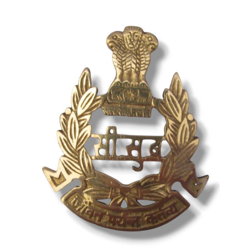 Indian Police Military Navy Air Force CAST Safe Plaque Plate Crests Ba ...