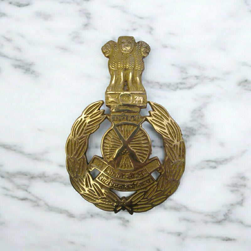 Indian Police Military Navy Air Force CAST Safe Plaque Plate Crests Ba ...